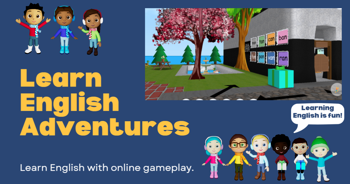 Learn English Adventures Website